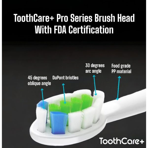 ToothCare+ Pro Series Set of 2 UltraSonic Electric Toothbrushes ...