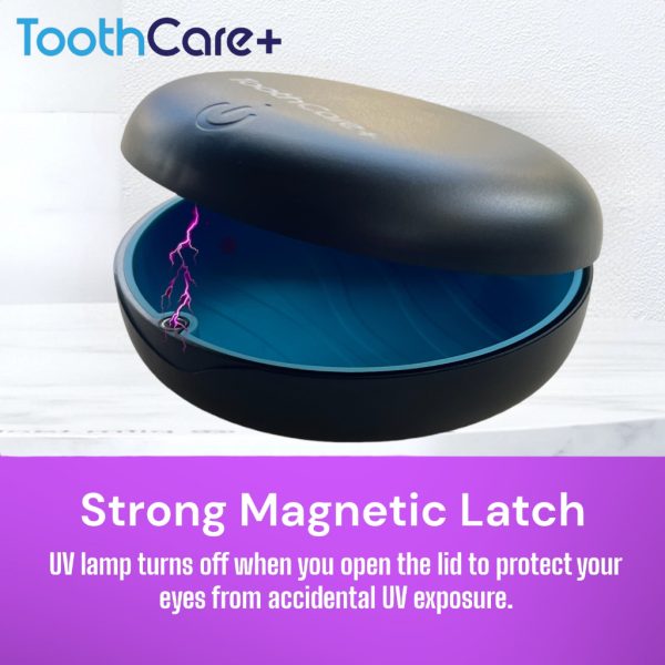 ToothCare+ Portable Ultraviolet Orthodontic Sterilizing Storage Case ...